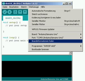 Erste Schritte mit dem Arduino UNO R3 – Volkers Elektronik-Bastelseiten