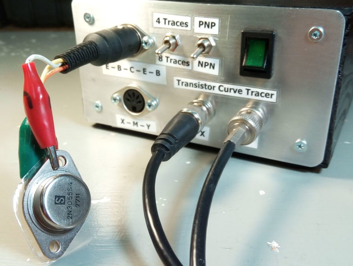 Transistorkennlinienschreiber (Transistor Curve Tracer) als Bauprojekt ...