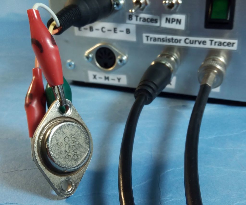 Transistorkennlinienschreiber (Transistor Curve Tracer) als Bauprojekt ...