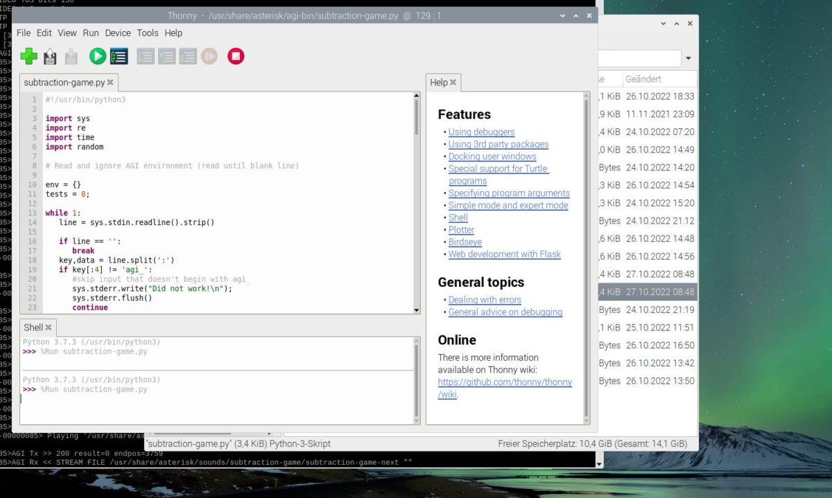Mathe-Trainingsprogramm in Python mit AGI für Asterisk-Server – Volkers ...