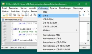 Notepad++ für Python anpassen und Python direkt aus Notepad++ ausführen ...