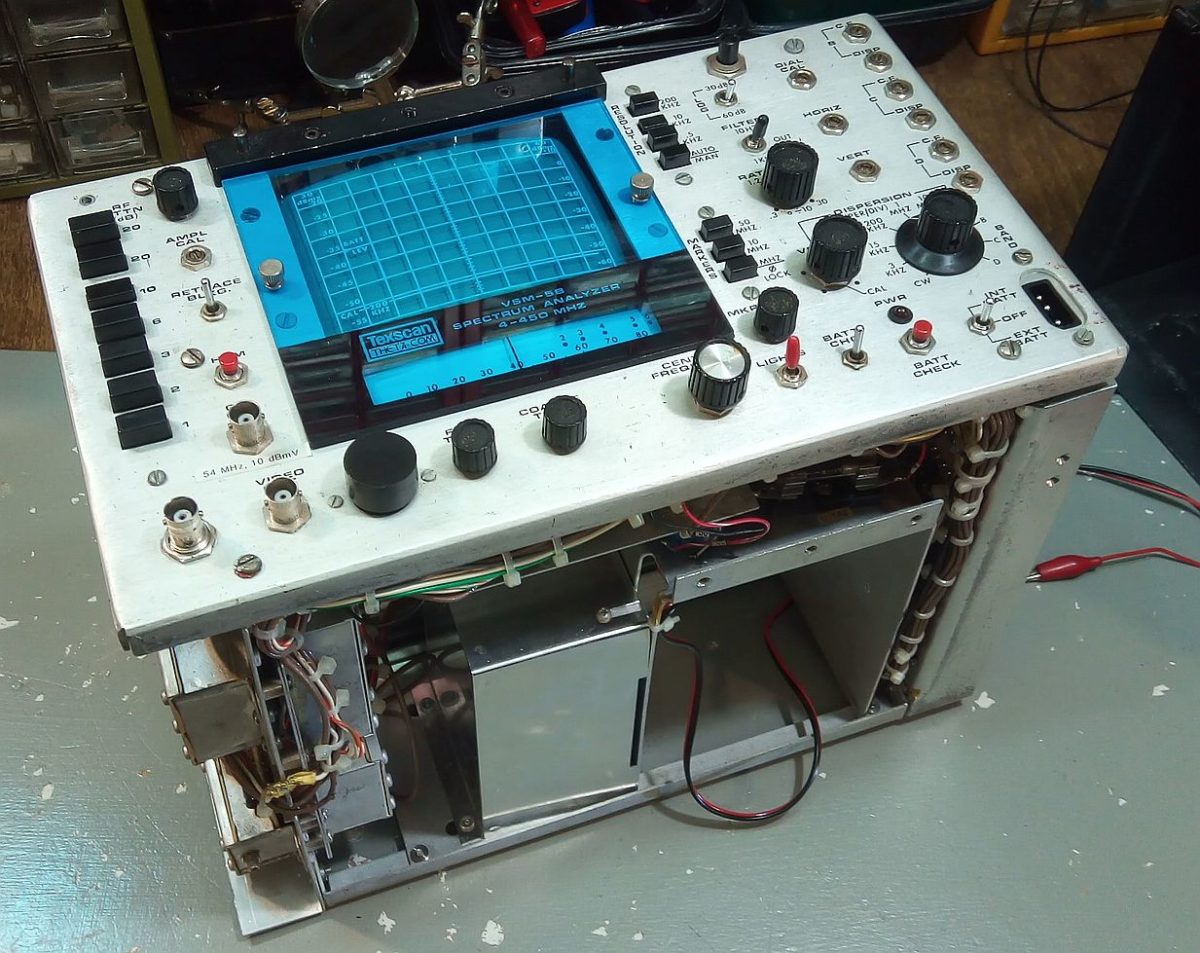 Spectrum Analyzer THETA-COM Texscan VSM-5B 4 bis 450 MHz Teil 2 ...