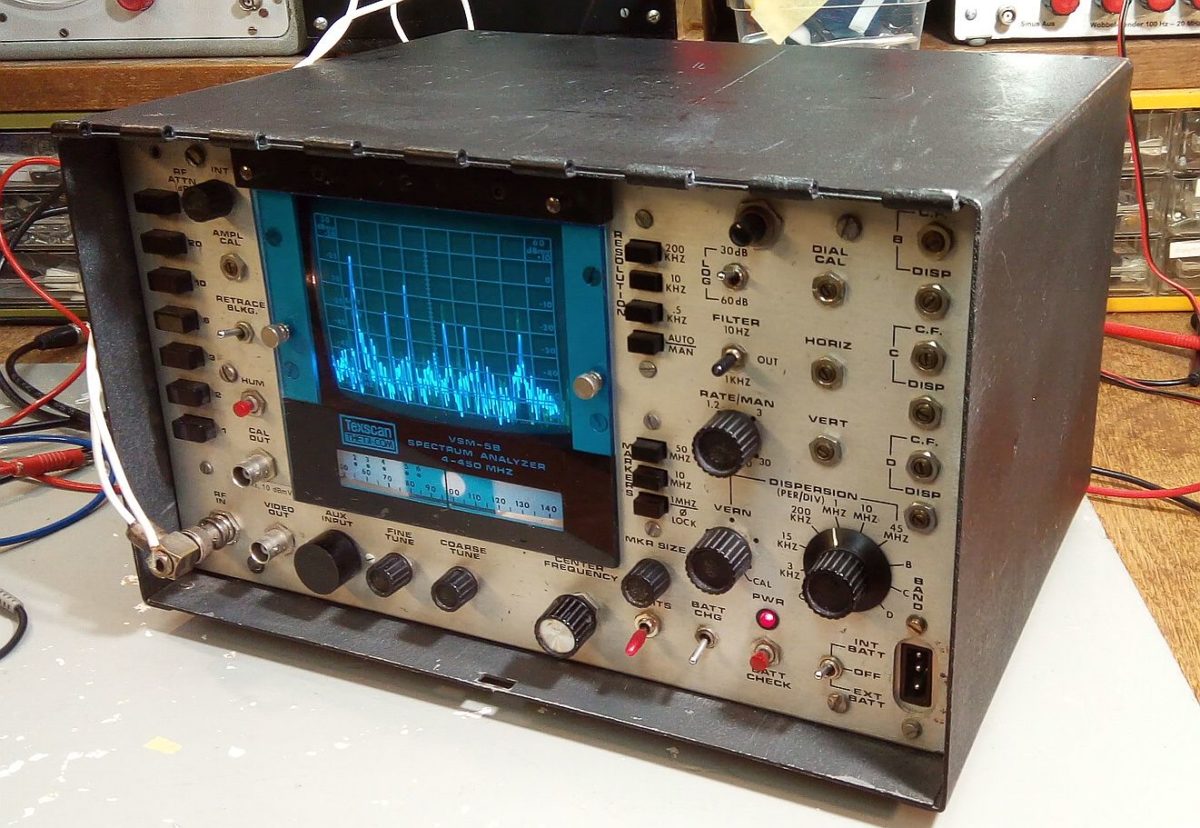 Spectrum Analyzer THETA-COM Texscan VSM-5B 4 bis 450 MHz Teil 2 ...