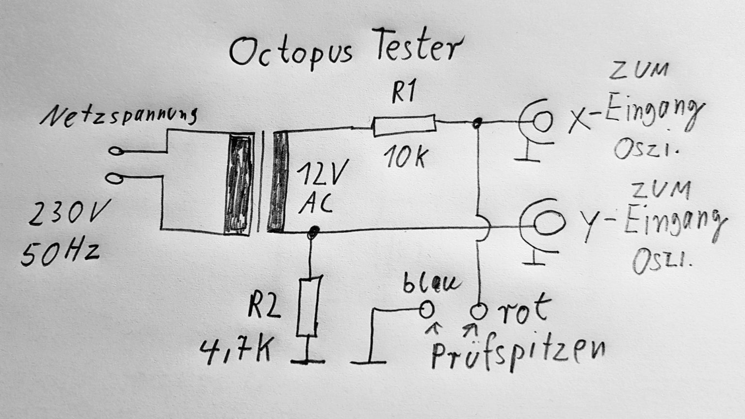 Der Octopus Tester: Ein Prüfgerät zur Fehlersuche mit dem Oszilloskop ...